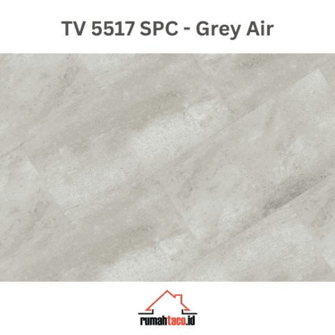 Jual Lantai SPC Taco TV 5517 Grey Air - Motif Batu 5mm | rumahtaco.id